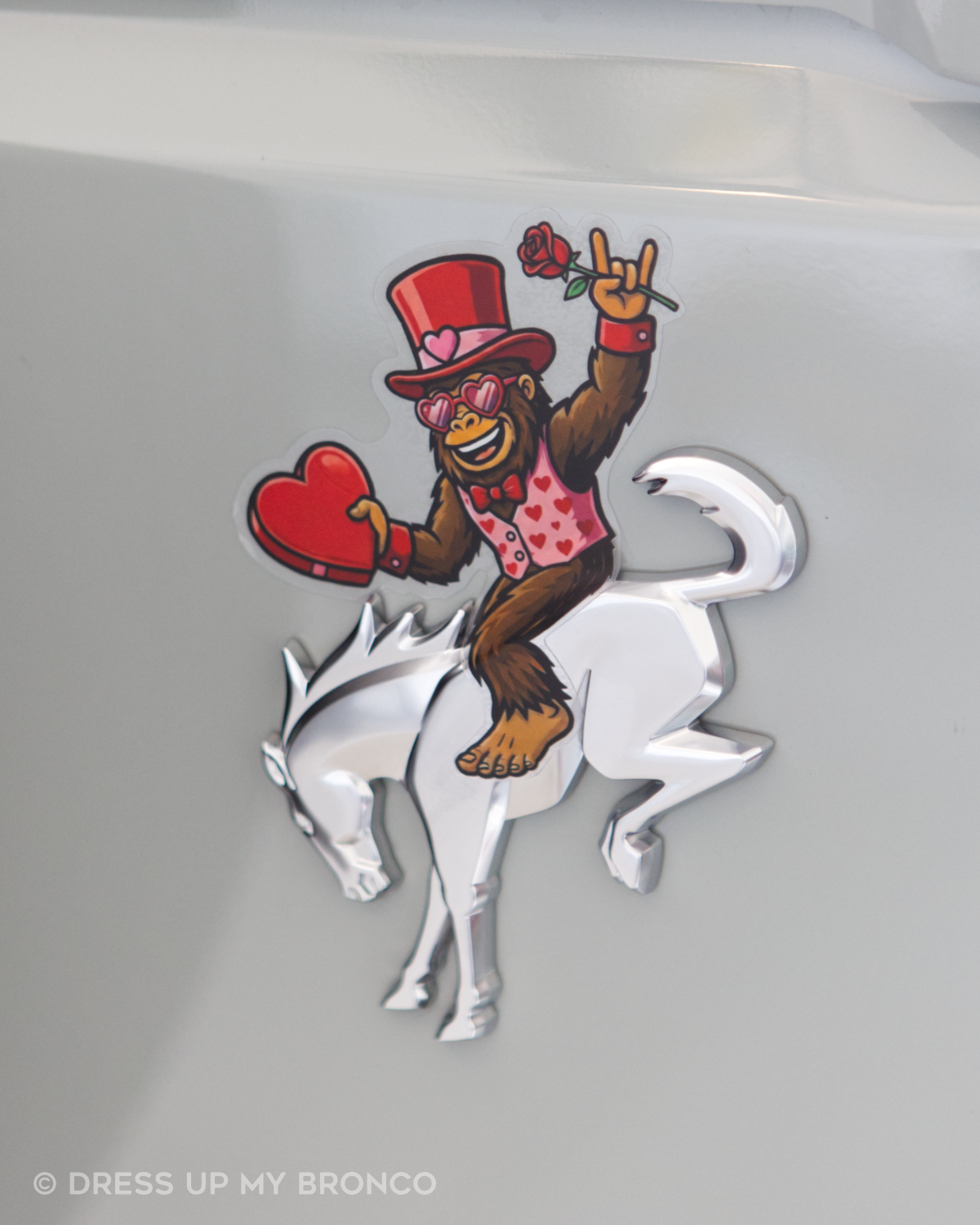 Sasq Bae — Bronco Rear Emblem Decal (Valentine’s Edition) – Dress Up My ...